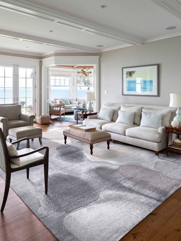 Spot No. 02 FrostyLake on Grey - RUG STAR