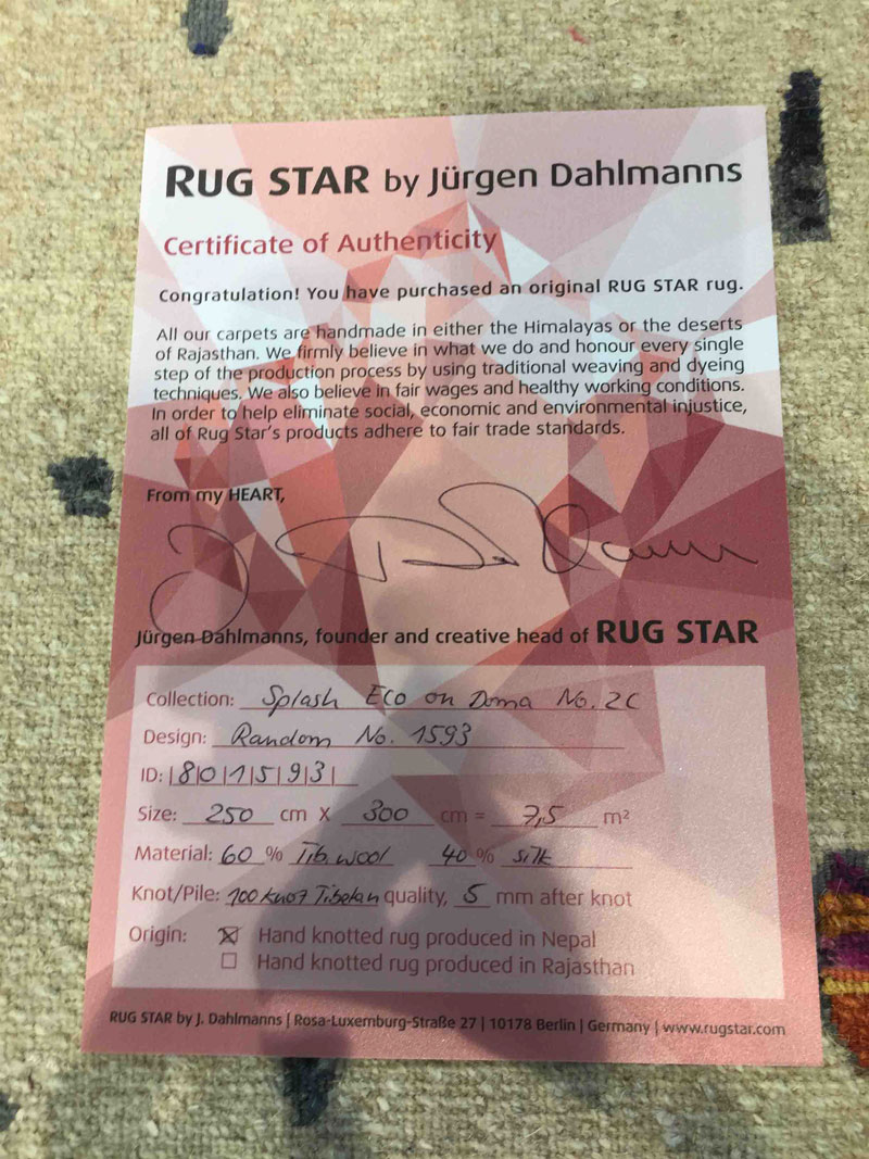 Splash No. 2C ECO on Doma - RUG STAR