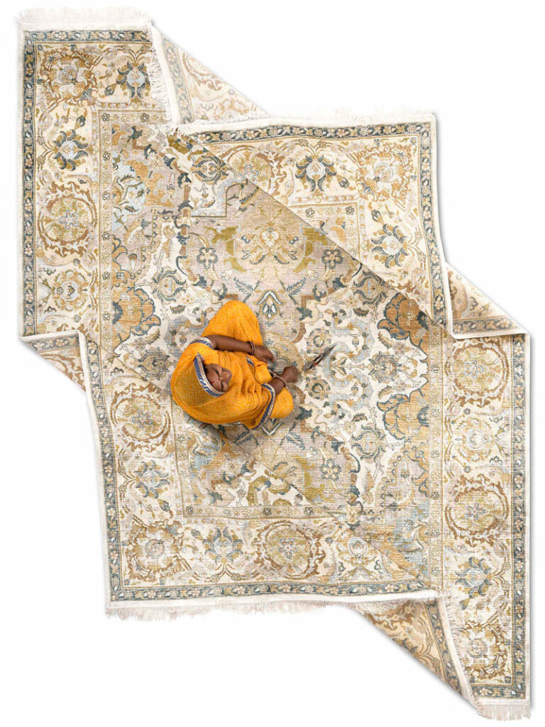 UrbanLavish No. 3A with Checkerboard Mary - RUG STAR