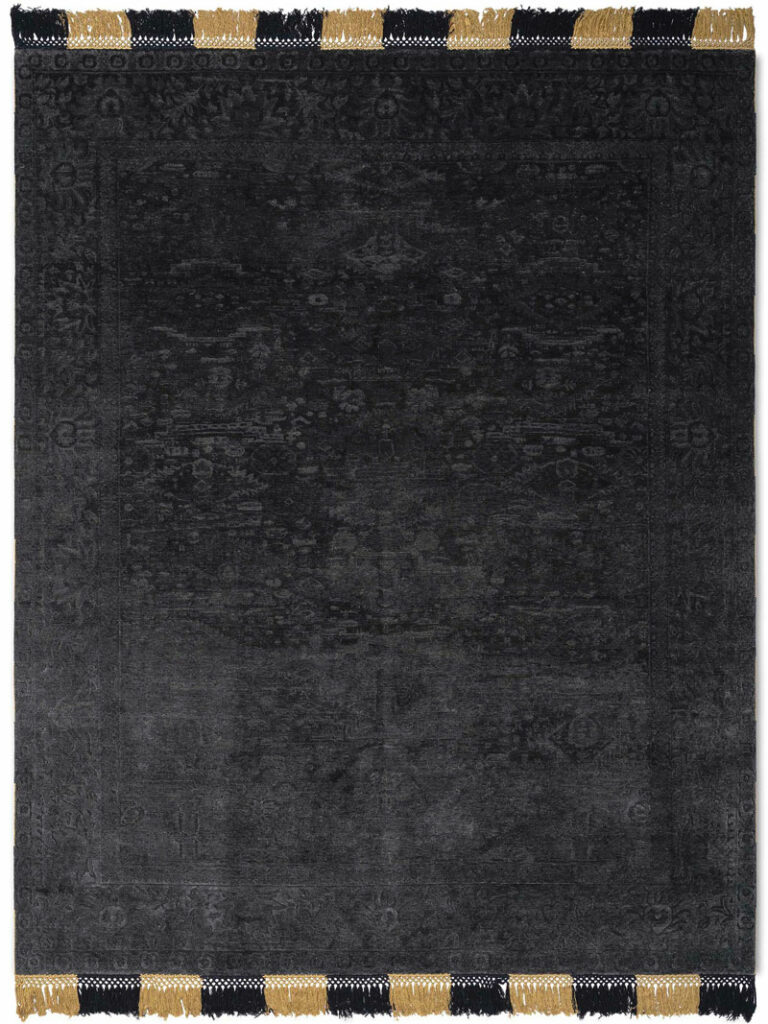 BlackLabel ZieglerMahal Original on Charcoal - RUG STAR